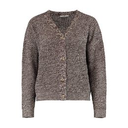 Haily's Hailys Strickjacke 'Pipa' Damen Gr&ouml;&szlig;e XS taupe / wei&szlig;
