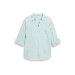 Tom Tailor Women + Bluse Damen Gr&ouml;&szlig;e 4XL pastellblau