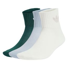 adidas originals Socken Damen Gr&ouml;&szlig;e 46/48 ecru / pastellblau / dunkelgr&uuml;n / wei&szlig;