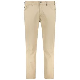 Gro&szlig;e Gr&ouml;&szlig;en Redpoint Baumwollhose "Montreal" mit Stretch, Tapered Fit Farbe beige Gr&ouml;&szlig;e: 40/30