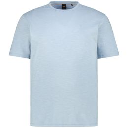 Gro&szlig;e Gr&ouml;&szlig;en BOSS T-Shirt aus Biobaumwolle Farbe hellblau Gr&ouml;&szlig;e: 4XL