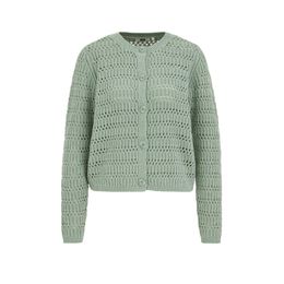 WE Fashion Knit Cardigan female size XXXL Pastel green