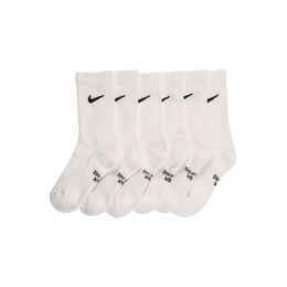 Nike Sportsocken M&auml;dchen Gr&ouml;&szlig;e 13/18 schwarz / wei&szlig;