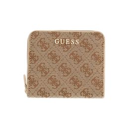 Guess Portemonnaie 'JESSA' Damen Gr&ouml;&szlig;e One Size karamell / brokat / gold