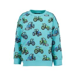 Blue Seven Sweatshirt Jungen Gr&ouml;&szlig;e 122 blau / azur / grau / gr&uuml;n