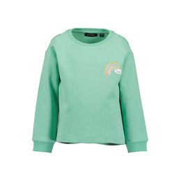 Blue Seven Sweatshirt M&auml;dchen Gr&ouml;&szlig;e 128 pastellgr&uuml;n / orange / rosa / wei&szlig;