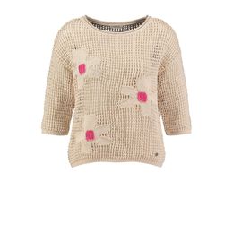 Key Largo Pullover ' SHORE ' Damen Gr&ouml;&szlig;e XXL beige / pink