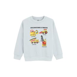 Cool Club Sweatshirt Jungen Gr&ouml;&szlig;e 128 hellgrau