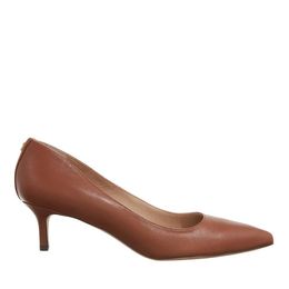 Lauren by Ralph Lauren Lauren Ralph Lauren Hohe Schuhe - Adrienne-Pumps-Closed Toe - Gr. 37,5 (EU) - in Braun - f&uuml;r Damen