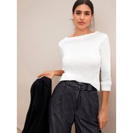 WITT Damen Shirt aus Bio-Baumwolle, wei&szlig;, Gr&ouml;&szlig;e 38
