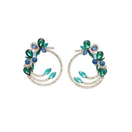Avant-garde Paris Earrings 'Simona' female Green size One Size
