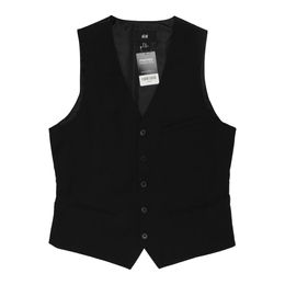 H&M H&M Weste Herren Gr&ouml;&szlig;e M/L Second Hand schwarz
