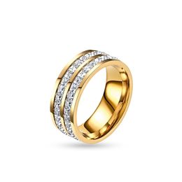 Pure Schmuck Ring 'Glamour Twin' female Gold size 51
