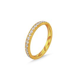 Pure Schmuck Ring 'Deluxe' Damen Gr&ouml;&szlig;e 50 gold