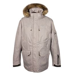 DEPROC Active Herren Funktionsparka "CRANBROOK MEN", beige, Gr. M, 100% Polyester, Jacken, auch in Gro&szlig;en Gr&ouml;&szlig;en erh&auml;ltlich