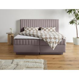 Boxbett, B:187cm L:214cmgrau, HOMSY BY ANA JOHNSON, Komplettbetten, "Moonio inkl. Bettkasten", erh&auml;ltlich in verschiedenen Breiten und H&auml;rtegraden