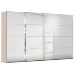 Schwebet&uuml;renschrank Rauch, B:360cm H:223cm T:68cm, braun, Holzwerkstoff, Schr&auml;nke, "Kleiderschrank Schrank Garderobe Schlafzimmerschrank SCALE-FYRA",