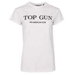 Top Gun Damen T-Shirt "TG20214001", wei&szlig;, Gr. XS, Obermaterial: 100% Baumwolle, Shirts