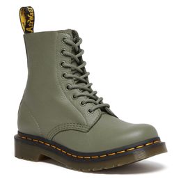 Dr. Martens Damen Schn&uuml;rboots "1460 Pascal", Gr. 36, gr&uuml;n, Leder, Schuhe, Boots, Festivalschuh mit 8 Loch Schn&uuml;rung