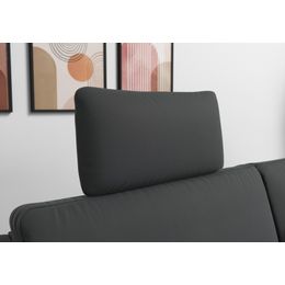 Sit & More Kopfst&uuml;tze SIT & MORE, B:50cm H:25cm T:12cm, grau, 100% Polyester, Polsterauflagen, "Olsen"