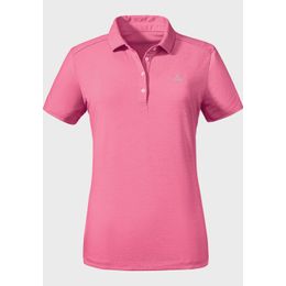 Sch&ouml;ffel SCH&Ouml;FFEL Damen Poloshirt "CIRC Polo Shirt Tauron L", pink, Gr. 34, Oberstoff: 100% Polyester, Shirts