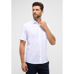 Eterna Herren Kurzarmhemd "MODERN FIT", wei&szlig;, Gr. 38, Popeline, 100% cotton, Hemden