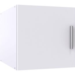 Schrankaufsatz wimex, B:40cm H:40cm T:54cm, wei&szlig;, Holzwerkstoff, Schlafzimmer, M&ouml;belaufs&auml;tze, "M&uuml;nster", kombinierbar mit den wimex Schr&auml;nken M&uuml;nster