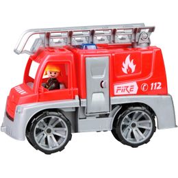 LENA Kinder Spielzeug-Feuerwehr "TRUXX", bunt, B:15,5cm H:19,5cm T:29cm, Spielzeugfahrzeuge, inklusive Spielfigur; Made in Europe