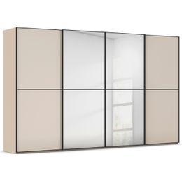 Schwebet&uuml;renschrank Rauch, B:360cm H:223cm T:68cm, beige, Holzwerkstoff, Schr&auml;nke, "Kleiderschrank Schrank Garderobe Schlafzimmerschrank SCALE-DUO",