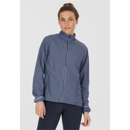 Endurance Damen Laufjacke "Shela", blau, Gr. 40, unifarben, 100% Polyester, Jacken, mit hoher Atmungsaktivit&auml;t