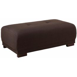Hocker Home Affaire, B:122cm H:47cm T:67cm, braun, Filzoptik (100% Polyester);Struktur (100% Polyester);Struktur fein ( 100% Polyester), Wohnzimmer,