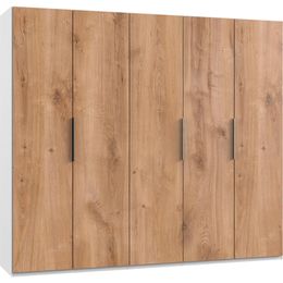 Kleiderschrank wimex, B:250cm H:216cm T:58cm, wei&szlig;, Schlafzimmer, Schr&auml;nke, "Level by fresh to go", ohne Schubladen