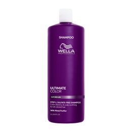 Damen Haarshampoo ""Leo"", 1.000mlwei&szlig;, neutral, Wella PROFESSIONALS, Haarpflegemittel, beidseitig tragbar, Animal-Muster, Rei&szlig;verschluss, Taschen,