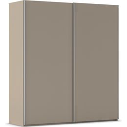 Kleiderschrank Rauch, B:201cm H:223cm T:69cmfango, griffleisten alufarben, Holzwerkstoff, Kinderzimmer, Schr&auml;nke, "Schwebet&uuml;renschrank Schrank