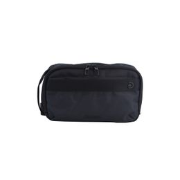 DISCOVERY Damen Umh&auml;ngetasche "Downtown", schwarz, Kunstfaser, unifarben, Taschen, aus rPet Polyester-Material