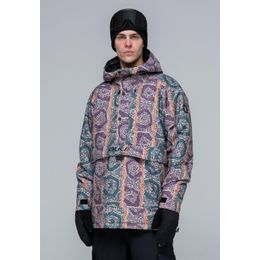 BULA Herren Skijacke, lila, Gr. XL, unifarben, 100% Polyester, Jacken, mit wasserdichter Funktion