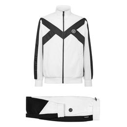 Plein Sport Sweatsuit 'Tiger' male White size XXL