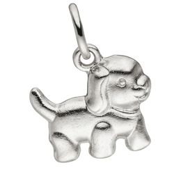 Jobo Damen Kettenanh&auml;nger "Anh&auml;nger kleiner Hund H&uuml;ndchen 11 mm", Silber 925 (Sterlingsilber)silber 925, Silber 925 (Sterlingsilber),