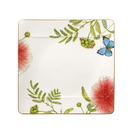 Villeroy & Boch VILLEROY & BOCH Speiseteller "Speiseteller Amazonia 27 x 27 cm bunt", L:27cm, bunt, Speiseteller