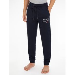 Herren Jogginghose "TRACK PANT HWK", Tommy Hilfiger Underwear, Gr. XL, blau, Sweatware, Obermaterial: 50% Baumwolle, 50% Polyester, meliert, Hosen,