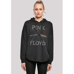 F4NT4STIC Damen Kapuzenpullover "Pink Floyd Dark Side Of The Moon Mond", schwarz, Gr. XS, Obermaterial: 100% Baumwolle, Pullover, Print