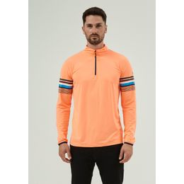 WHISTLER Herren Sweatshirt "Tefei", orange, Gr. XXL, mehrfarbig, 88% Polyester, 12% Elasthan, Sweatshirts, aus atmungsaktivem Material