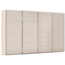 Schwebet&uuml;renschrank Rauch, B:360cm H:223cm T:68cm, beige, Holzwerkstoff, Schr&auml;nke, "Kleiderschrank Schrank Garderobe Schlafzimmerschrank SCALE-FYRA",