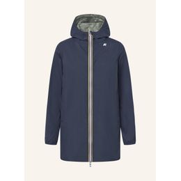 K-way Damen Funktionsjacke "K-way Funktionsjacke SOPHIE PLUS 2 DOUBLE zum Wenden"blau depth, gr&uuml;n lichen, Gr. L, Obermaterial: 100% Nylon, Jacken