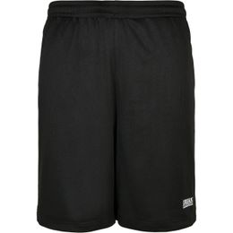 Urban Classics Herren Stoffhose "Urban Classics Herren Basic Mesh Shorts"schwarz, Gr. S, unifarben, 100% Polyester, Hosen