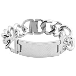 Adelia&acute;s ADELIA ́S Damen Armband "Damen Armband aus Edelstahl 21 cm", 21cm, Edelstahlsilber, Edelstahl, Armb&auml;nder, Zum Verschenken an Menschen, die Ihnen am