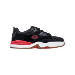 DC Shoes Herren Skateschuh "DC Ascend S", Gr. 7,5, rot, Obermaterial:52.5% Leder, 25.2% Synthetikmaterial, 22.3% Microfaser;, Schuhe