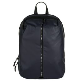 Bugatti Laptoprucksack "BLANC", blau, 100% Polyester, unifarben, Rucks&auml;cke