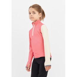 WeeDo M&auml;dchen Langarmshirt "FLAMINGDO-UNIDO", pink, Gr. 92, Obermaterial: 95% Polyester, 5% Elasthan, Shirts, Feuchtigkeitsregulierendes