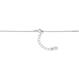 Adelia&acute;s ADELIA ́S Damen Kette ohne Anh&auml;nger "Damen Halskette mit Anh&auml;nger &ndash; Herz aus 925 Silber", 45cm, Silber 925 (Sterlingsilber)silber, Silber 925